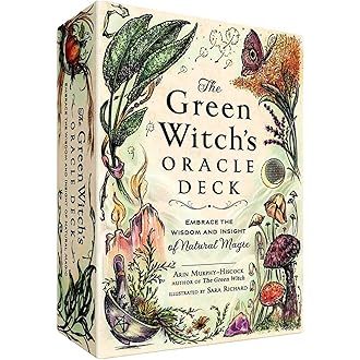 The Green Witches Oracle Deck | Crystals and Sun Signs